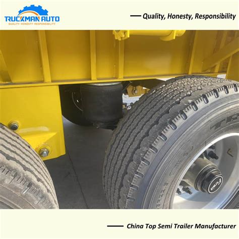 50 Tons 3 Axle Container Flatbed Trailer