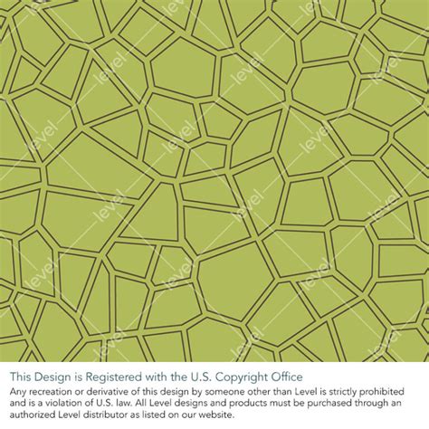 Facet Grid Crystal Lime Level Wallcoverings