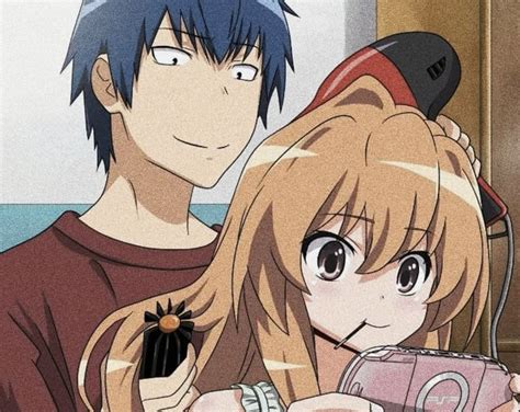 Taiga And Ryuuji Anime Films Toradora Taiga Anime