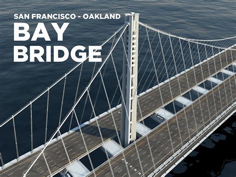 Oakland Bay Bridge 3d Model Cgtrader