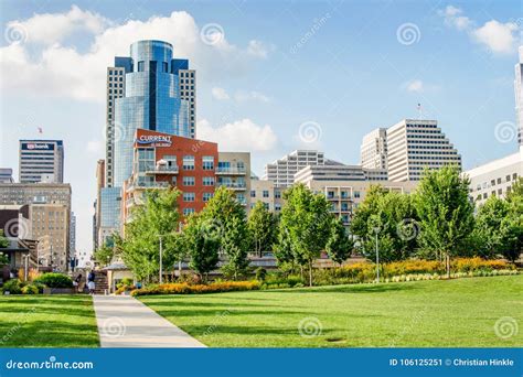 Smale Riverfront Park In Cincinnati Ohio Next To The John A Roe