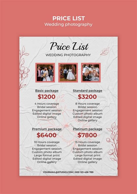 Average Wedding Price List How Much Does The Average Wedding Cost In