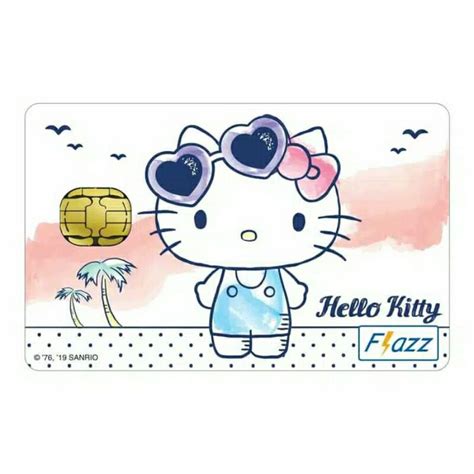 Jual Kartu Flazz Bca Limited Edition Hello Kitty Putih Indonesiashopee