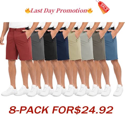 🔥last Day Promotion🔥mens Stretch Quick Dry Casual Work Golf Shorts