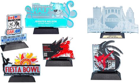 Custom Acrylic Awards Maxwell Medals And Awards