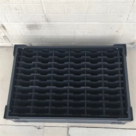 Black Multiwall Corrugated Plasticpp Anti Static Esd Box Electronic