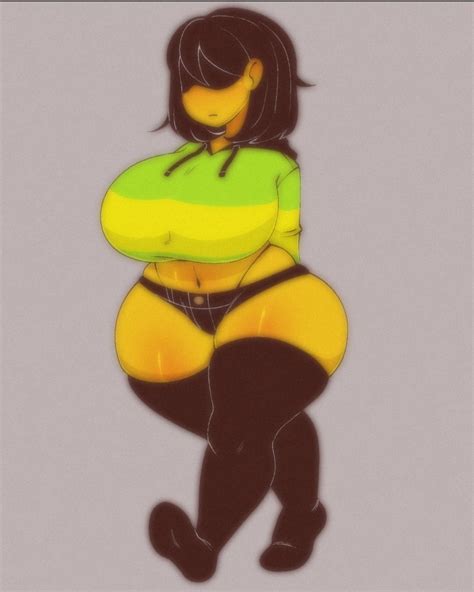 Rule 34 5hitzzzu Black Pantyhose Black Shorts Boombita Breasts Brown Hair Busty Deltarune