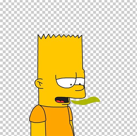 Bart Simpson Cartoon Bad Breath Breathing Png Clipart Angle Area Art Bad Breath Bart