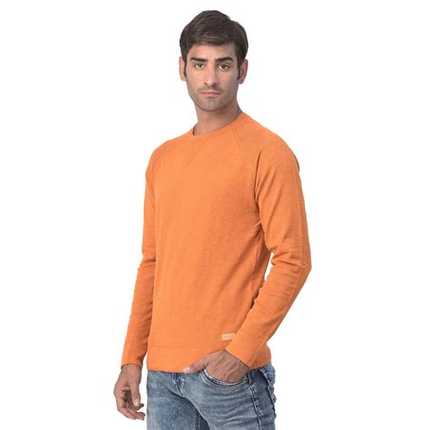 Pumpkin Orange Pullover Woodland