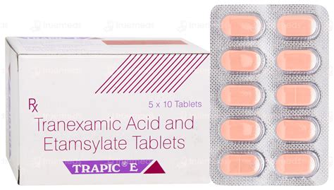 Trapic E 250250 Mg Order Trapic E 250250 Mg Tablet Online At Truemeds