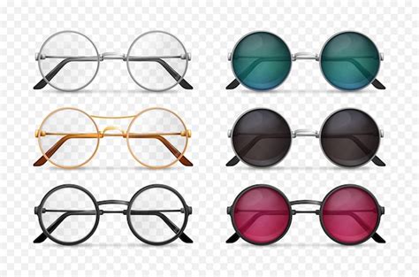 Round Glasses Vector Png Round Glasses Stock Illustrations 29694