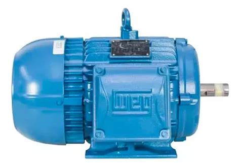 Motor Ip55 Trifasico 1cv 2p 3600rpm B3d 220380v 60hz Weg