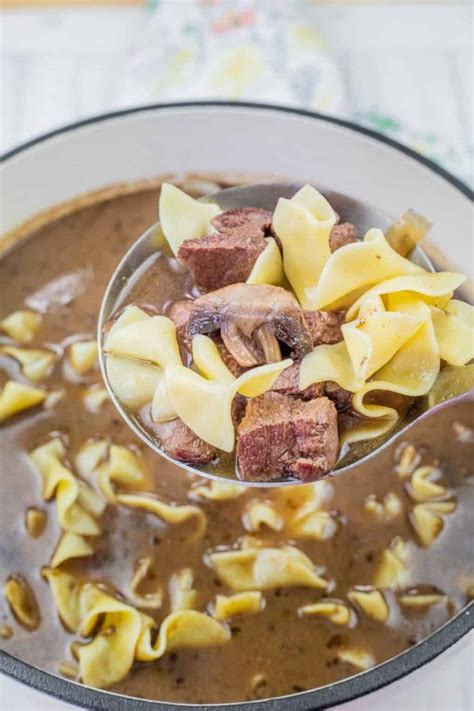 Beef Stroganoff Soup Gimme Soup