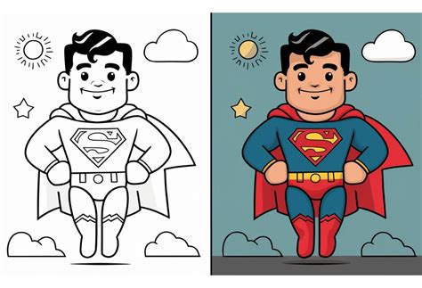 Superman Coloring Pages Free Printable Sheets And Images