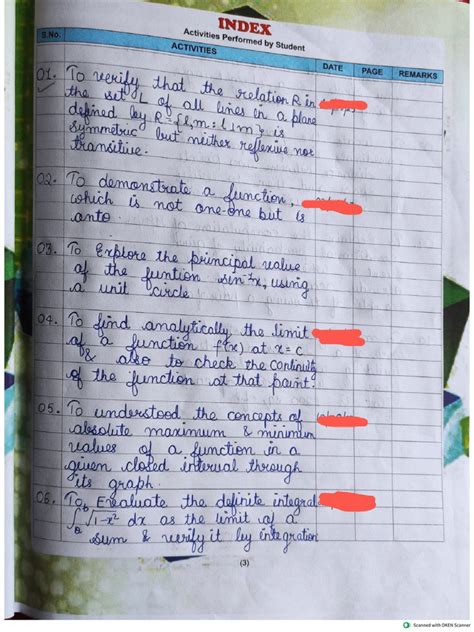 Maths Practical Class 12 Pdf