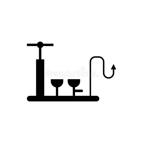 Compressor Icon Logo Vector Design Stock Vector Illustration Of