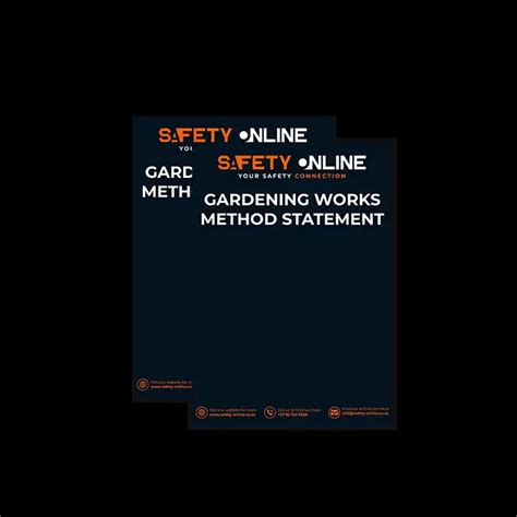 Health And Safety Templates Prices From R9800 Safety Online