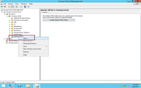 Tutorial GPO Windows Server 2012 R2 2015