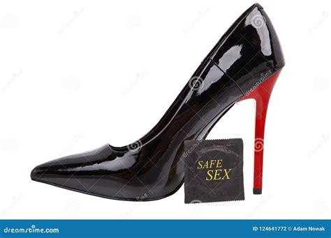 High Heels And Condom Safe Sex Stock Photo Image Of High Pregnancy