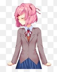 Download Hd Ddlc Doki Doki Literature Club Natsuki Sprite Natsuki