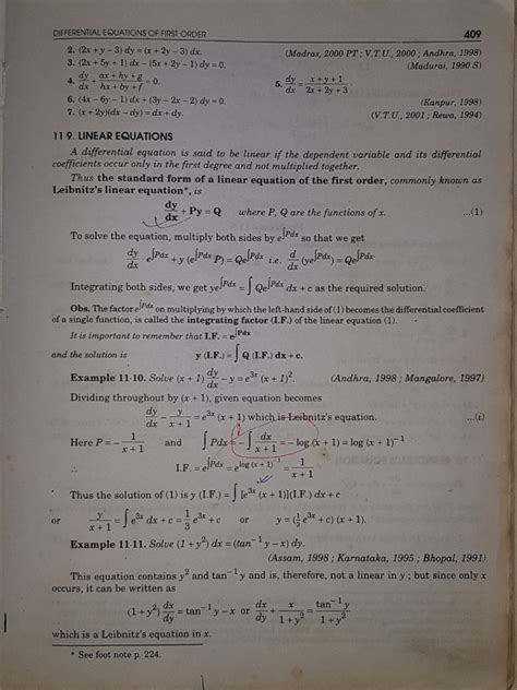 linear differential equations pdf