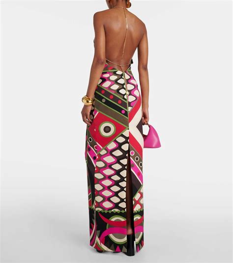 Pucci Vivara Maxi Dress Emilio Pucci
