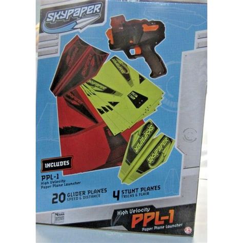 Skypaper Toys Skypaper Paper Plane Launcher Model Ppl By The Bridge