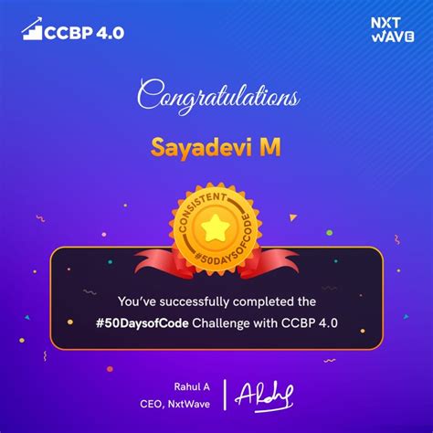 sayadevi moovendhan on linkedin 50dayscodechallenge codingjourney