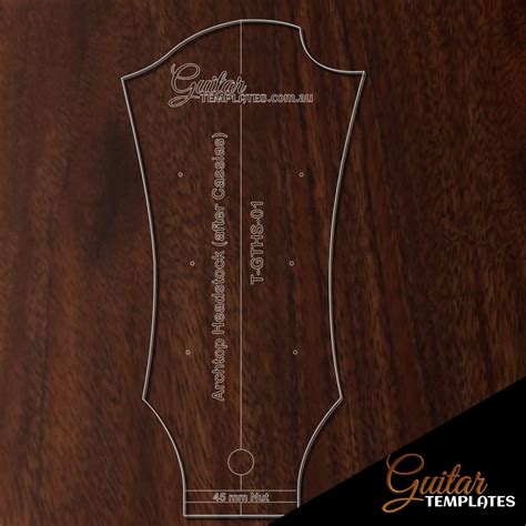 Acoustic Headstock Template Pack