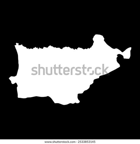 Akkar Governorate Map Administrative Division Lebanon Stock Vector Royalty Free 2533853145