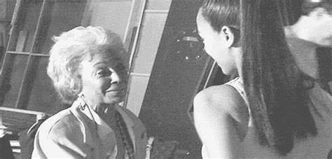 Aw Nichelle Nichols And Zoe Saldana  Star Trek  Star Trek Star Trek Universe
