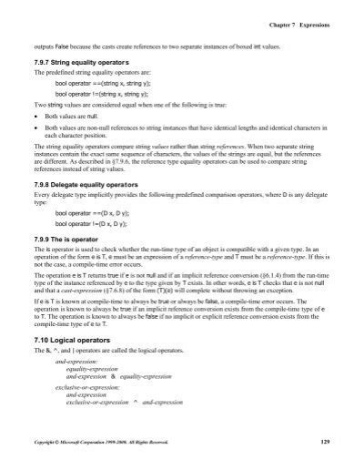 C Language Referencethe