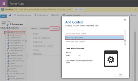 Modernized Case Grids Dynamics 365 Talk