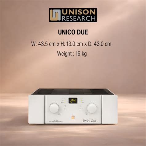 Unison Research Unico Due Forests Hills