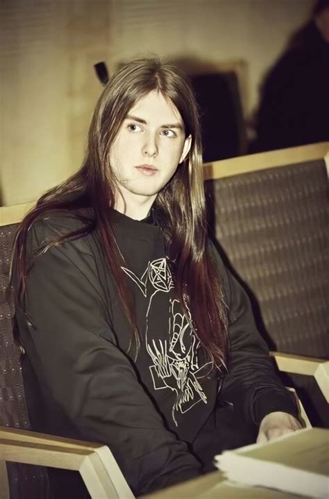 Varg Vikernes Varg Vikernes Burzum Metalheads With Long Hair Heavy Metal Bands
