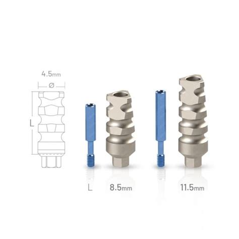 Closed Tray Implant Impression Coping Ø45 Fitting With Biohorizons® Internal Hex Tapered