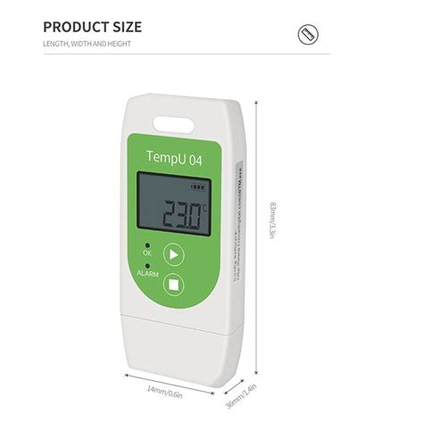 Usb Temperature Data Logger Reusable Temperature R Grandado