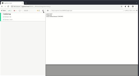 Cy Request Doesn T Set Cookie With Specific Domain Issue Cypress Io Cypress GitHub