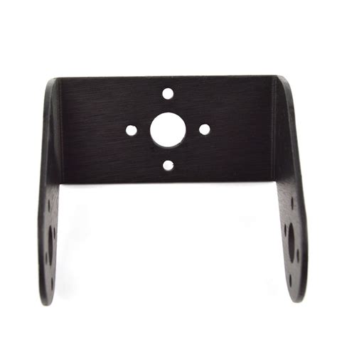 lynxmotion aluminum offset servo bracket with ball bearings two pack