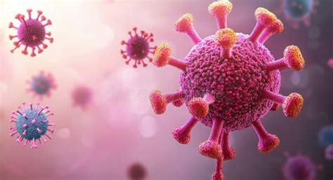 A Bacteriophage Infects A Bacterial Cell Showcasing Its Viral Structure Complete With A Capsid