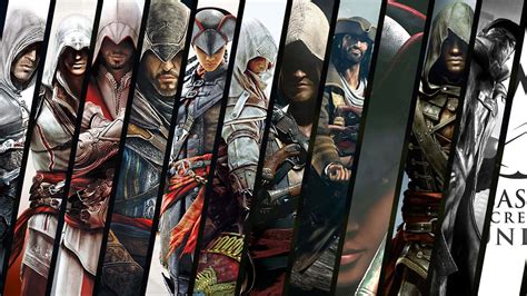 Download Assassins Creed Legends Ezio Altair And Connor Wallpaper