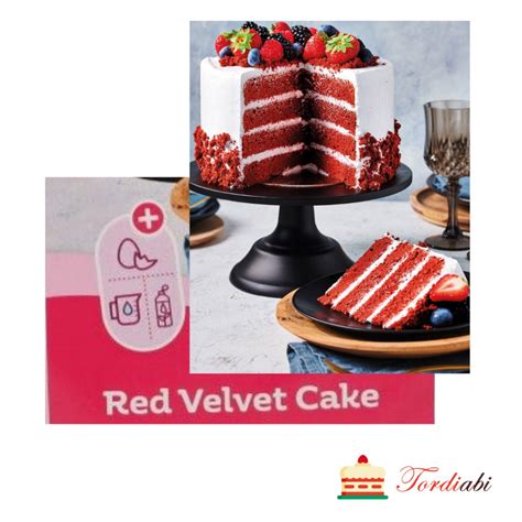 Funcakes Küpsetussegu Red Velvet 500 G Tordiabi