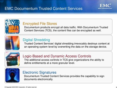 Ppt Emc Documentum Trusted Content Services Powerpoint Presentation Free Download Id6696278