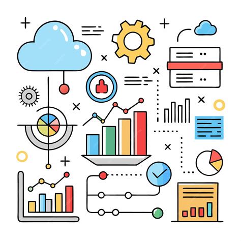 Cloud Computing With Charts And Graphs For Data Analysis Business And