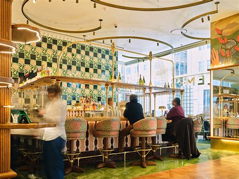 Inside The Bars Of Printemps New York The Hotly Anticipated French