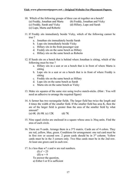 Aptitude Test Paper By Pdf