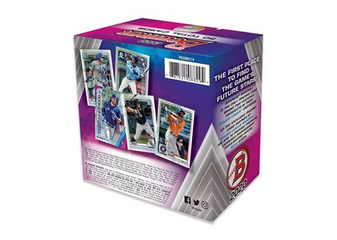 1 2020 Bowman Mega Box Brand New Sealed W2 Chrome Packs 50 Cards