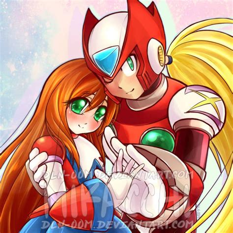 Zero And Iris By Mikacchimikan On Deviantart Anime Images Mega Man