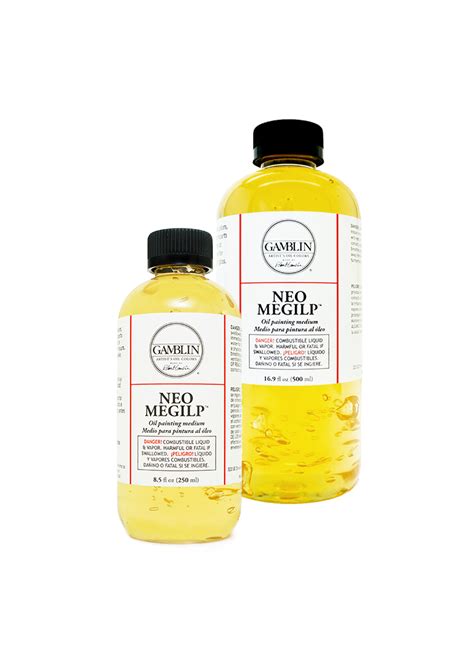 Medium Neo Megilp Para Óleo Gamblin Gamblin Neo Meglip Medium 8 5 Oz
