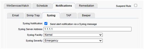 Configure Syslog Alert Notifications Goliath Technologies Support Center